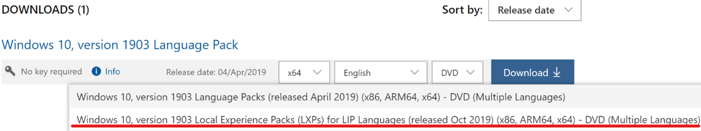 Windows 10 1909 – Use LXP in Task Sequence – M365 Blog